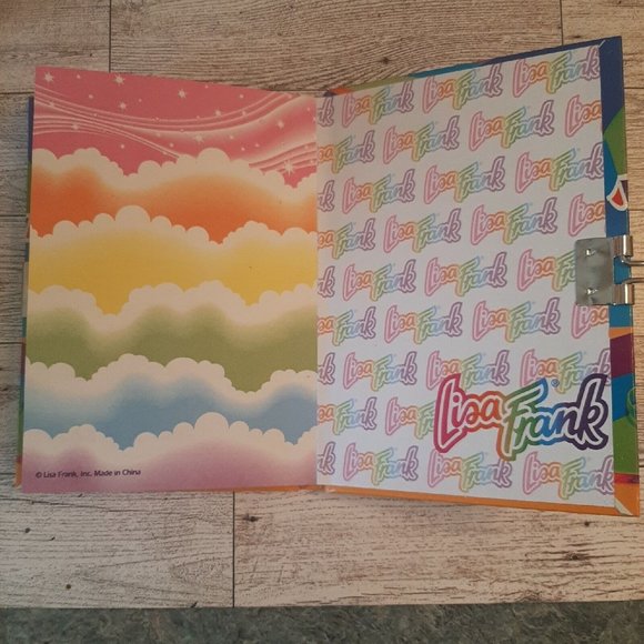 Lisa Frank | Other | 99s Vintage Lisa Frank Diary Peek Proof No Lock ...